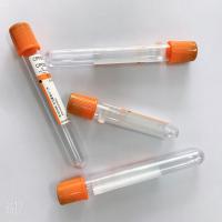 China PP Glass PET Blood Test Tube with Clot Activator 4ml 5ml for Hospital Serum Collection and Diagnostic Testing for sale