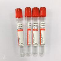 China Plastic Glass Red Top Blood Collection Tubes 1-10ml with Heparin Anticoagulant and Clot Activator for Medical Testing for sale