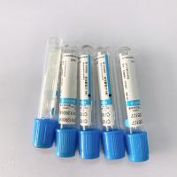China Professional Sodium Citrate Blood Collection Tubes 1-10ml Capacity CE ISO 13458 Certified for Coagulation Testing for sale