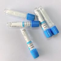 China Light Blue PT Blood Collection Tubes 1ml-10ml with 0.019mol/l Sodium Citrate for Coagulation Testing for sale