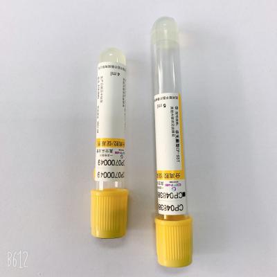 China Biochemical Test Gel and Clot Activator Tube 1-10ml with Custom Logo for Blood Collection for sale