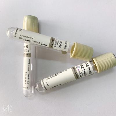 China Glucose Blood Collection Tubes 1-6ml with Sodium Fluoride Additive for Plasma Testing - Grey Cap Vacuum Tubes for sale