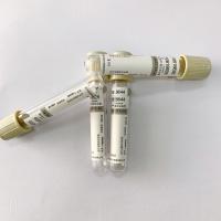 China Medical PET Blood Collection Tubes 1-6ml Grey Top with Sodium Fluoride Heparin for Glucose Testing for sale