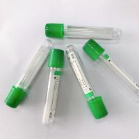 China GEL Lithium Heparin Blood Collection Tubes - 1-10ml Capacity in Glass/PET Materials for Plasma Separation for sale