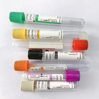 China Medical Vacuum Blood Collection Tubes 3ml/5ml with EDTA, Heparin, Citrate Options for Laboratory Diagnostics for sale