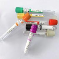 China Disposable Clinical Vacuum Blood Collection Tubes Purple/Gold Top - Glass & PET Materials 12-16mm Sizes 1-10ml Capacity for sale