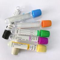 China PP PET Glass Vacuum Blood Collection Tubes 1-10ml with Serum Separator for Clinical Testing for sale