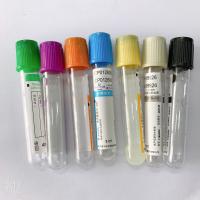 China Medical Blood Collection Tubes 13x75mm to 16x100mm with Heparin Lithium and Serum Gel for Laboratory Testing for sale