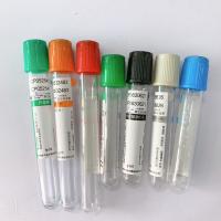 China Sterile Blood Collection Tubes with EDTA Anticoagulant - 13x75mm to 16x100mm Sizes, 1-10ml Capacity for sale