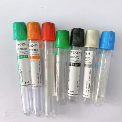 China Sterile Blood Collection Tubes with EDTA Anticoagulant - 13x75mm to 16x100mm Sizes, 1-10ml Capacity for sale