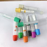 China Glass and PET Vacuum Blood Collection Tubes - 1ml to 10ml Capacity with 1.5-2 Year Shelf Life for sale