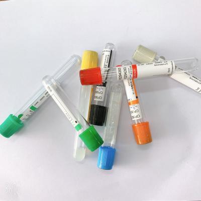 China CE Certified Medical Blood Collection Tubes - Sodium Fluoride Potassium Oxalate, 2ml-10ml Draw Volume, PET/Glass Material for sale