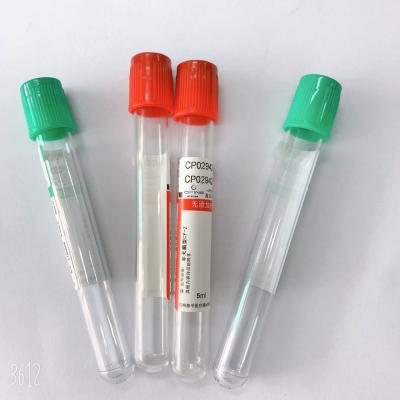 China Custom Blood Collection Tubes 1ML-6ML with Multiple Additives - PET Material, CE & ISO 13485 Certified for sale