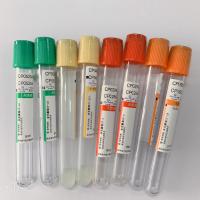 China Medical Vacuum Blood Collection Tubes 1ml-10ml with PET/Glass Options for Serum Plasma Testing for sale