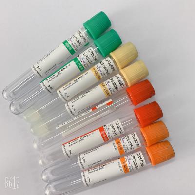 China Sterile Vacuum Blood Collection Tube Red Top - 13×75mm to 16×100mm Sizes, 1-10ml Capacity for sale