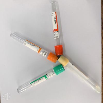 China Professional Blood Collection Vials 1-10ml Capacity with CE ISO Certification for Medical Laboratory Testing for sale