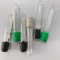 China ISO Standard Medical Vacuum Blood Collection Tubes 1ml-10ml Capacity with PET/Glass Material Options for sale