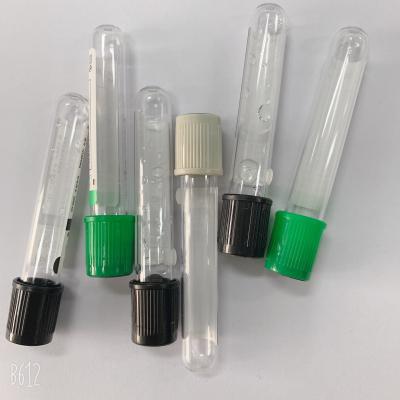 China ISO Standard Medical Vacuum Blood Collection Tubes 1ml-10ml Capacity with PET/Glass Material Options for sale