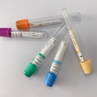 China Medical Vacuum Blood Collection Tubes 13x75mm 13x100mm with 3ml-10ml Capacity for Clinical Labs for sale