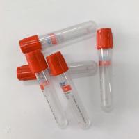 China Sterile PET/Glass Plain Serum Blood Collection Tubes 3ml 5ml 10ml with CE ISO13485 FDA Certification for sale