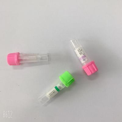 China Transparent Vacuum Blood Collection Tubes 13×75mm/100mm with CE ISO 13485 Certification for Medical Laboratory Use for sale