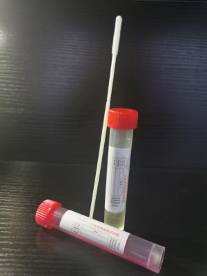 China 2ml Disposable Virus Sampling Tube with 10ml Preservation Solution - Leak-Proof Design for DNA and Nasal Testing for sale