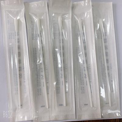 China Custom Plastic Amies Transport Medium Swab Flocked Tip for Nasal Passages Sampling with 48-Hour Transport Stability for sale