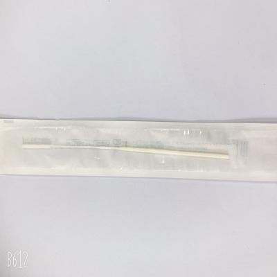 China 150mm Disposable Sterile Flocked Nylon Medical Swab for Specimen Collection | ABS Stick for sale