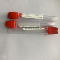 China Disposable Venous 16*100 Red Top Serum Tubes Without Needle for sale