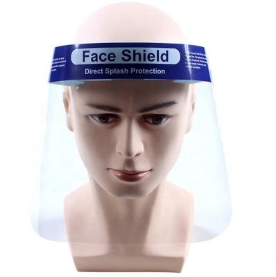 China Anti-Fog Face Shield 330x250mm Transparent Eye Protection with Adjustable Headband for Medical and Industrial Safety for sale