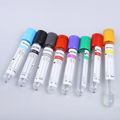 China Vacuum Blood Collection Tubes 1-6ml Volume with EDTA, SST, Heparin & Citrate Options for Medical Laboratories for sale