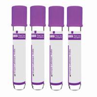 China 2ml Purple Top Vacuum Blood Collection EDTA Tube K3 for Coagulation Tests for sale