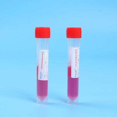 China Sterile Nylon Swab Virus Sampling Transport Tube for Medical Testing - 10ml Capacity, 12 Month Shelf Life for sale