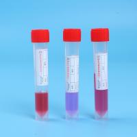 China Inactivated Disposable Virus Sampling Tube with 2mL Red Solution - 5mL Capacity, CE Certified Medical Transport Kit for sale