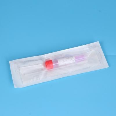 China Medium Flocked Disposable Virus Sampling Tube VTM Kit 5ml with 2mL Preservative and Class I Certification for sale