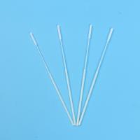 China Sterile Nasopharyngeal Flocked Swab PA66 Nylon 152mm Length with 50-100mm Breakpoint Options for Medical Testing for sale