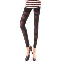 China Women's Ripped Leggings Silk Stockings Stoctings With Ribbon Black Stockings for sale