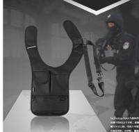 China Shoulder Holsters FBI Waist Bag 007 Bag Tactical Chest Bag Nylon Sling Bag for sale