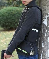 China Shoulder Holsters FBI Waist Bag 007 Bag Tactical Chest Bag Nylon Sling Bag for sale