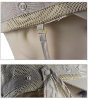 China Outdoor Sun Protective Quick Dry Hat Fishing Hiking Mosquito Detachable Cap for sale