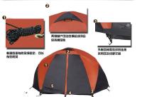 China 8 Person Camping Tent Double Layer Tent Waterproof Fly Sheet Tent for sale