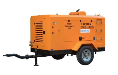 China Mobile Screw Air Compressor 0.5-2.5Mpa Diesel/Electric Powered for sale