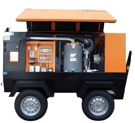 China Mobile Screw Air Compressor 0.5-2.5Mpa Diesel/Electric Industrial for sale