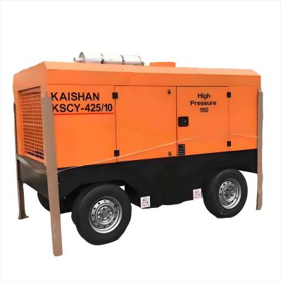 China Mobile Screw Air Compressor 0.5-2.5Mpa Diesel/Electric 50-400HP for sale