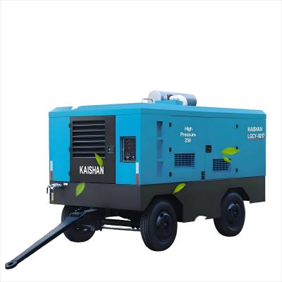 China Mobile Screw Air Compressor 0.5-2.5Mpa Diesel/Electric 50-400HP for sale