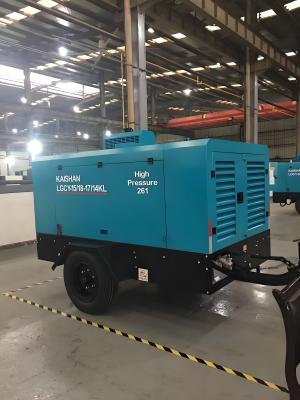 China Mobile Screw Air Compressor 0.5-2.5Mpa Diesel/Electric 50-400HP for sale