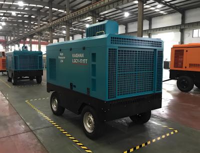 China Mobile Screw Air Compressor 0.5-2.5Mpa Diesel/Electric 50-400HP for sale
