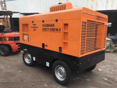 China Mobile Screw Air Compressor 0.5-2.5Mpa for Mining and Construction for sale