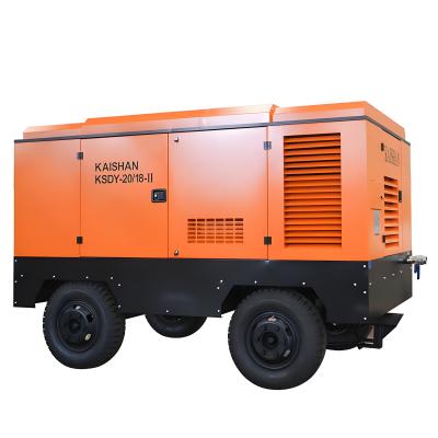China Mobile industrial air compressors for heavy-duty and high-capacity applications for sale