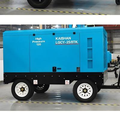 China Mobile Screw Air Compressor 0.5-2.5Mpa Diesel/Electric 50-400HP for sale